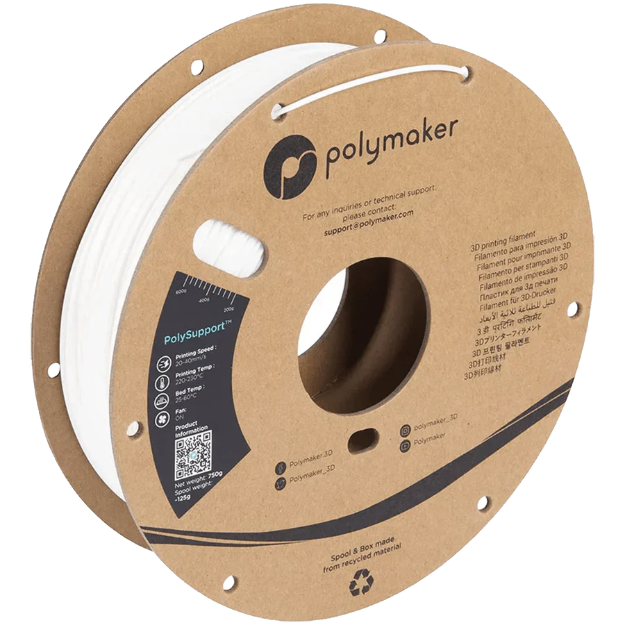 Polymaker PolySupport 3D Printer Filament for Support Material for PLA – Wargame Portal