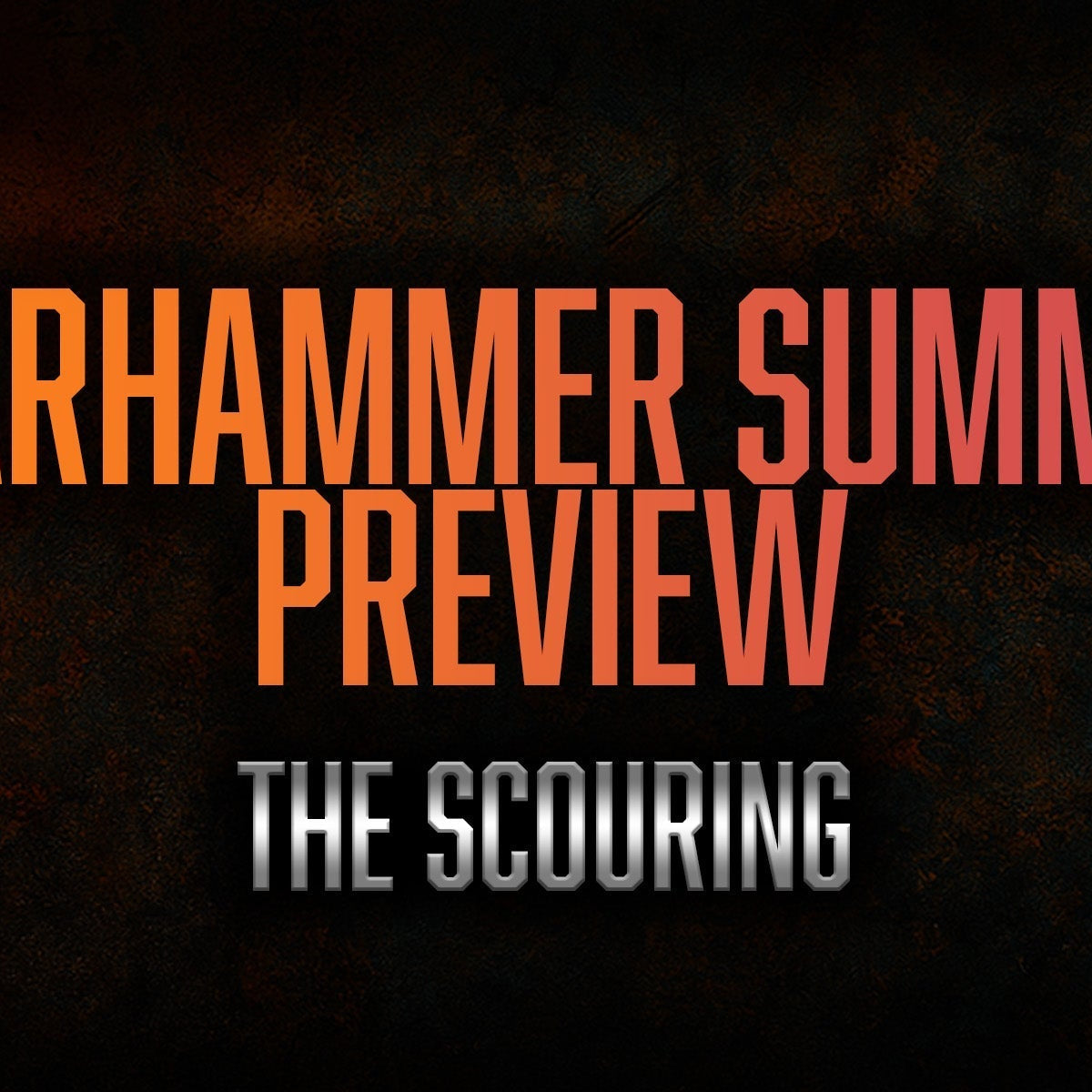 The Scouring is Coming! – Wargame Portal