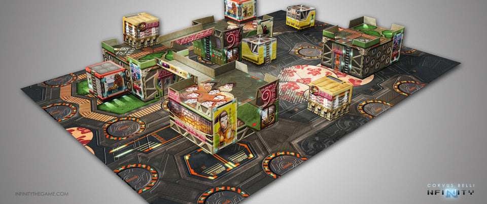 Infinity Scenery Pack Support Structures – Wargame Portal