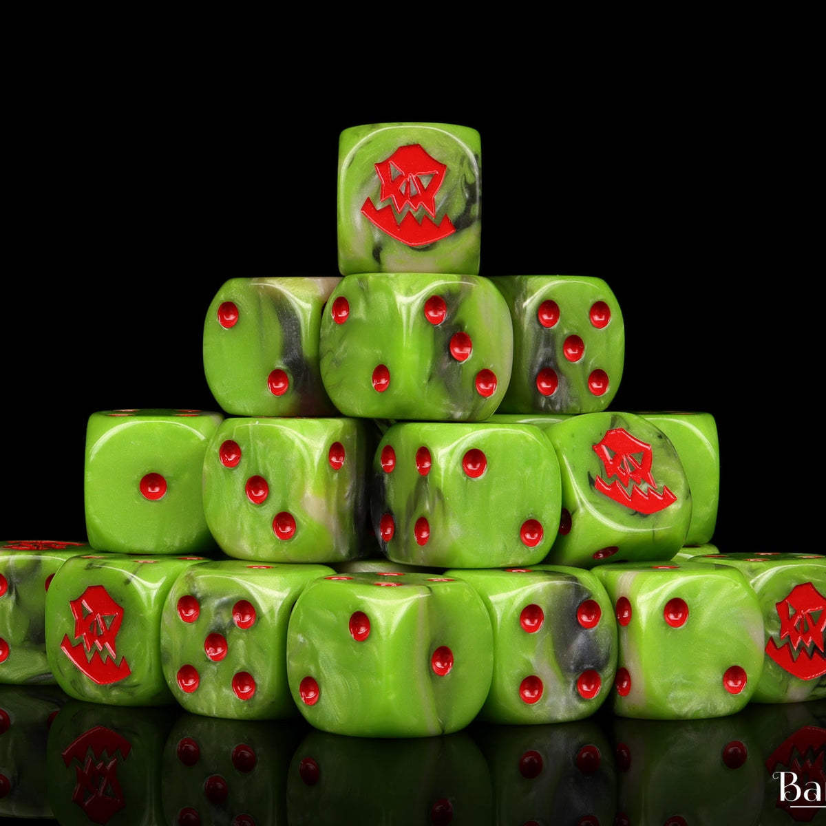 Orc Dice - Red – Wargame Portal