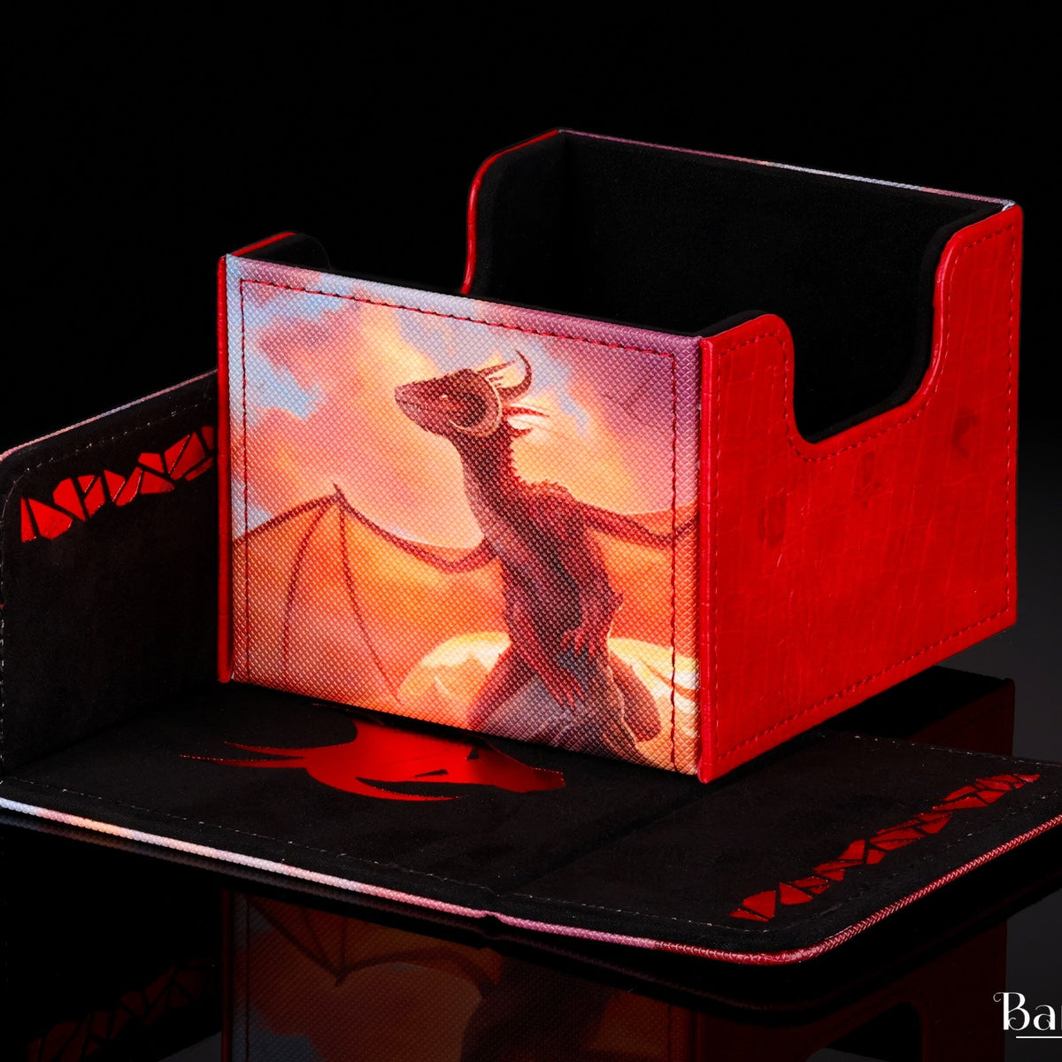 Red Dragon - 100+ XL Deck Box – Wargame Portal