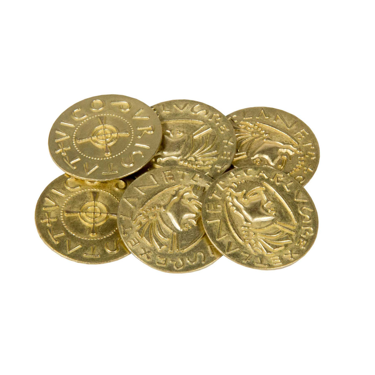 Middle Ages Themed Gaming Coins - Jumbo 35mm (6-Pack) – Wargame Portal