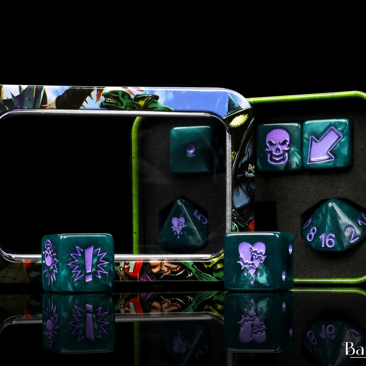 Terror - Bloody Football Dice (Set of 7) – Wargame Portal