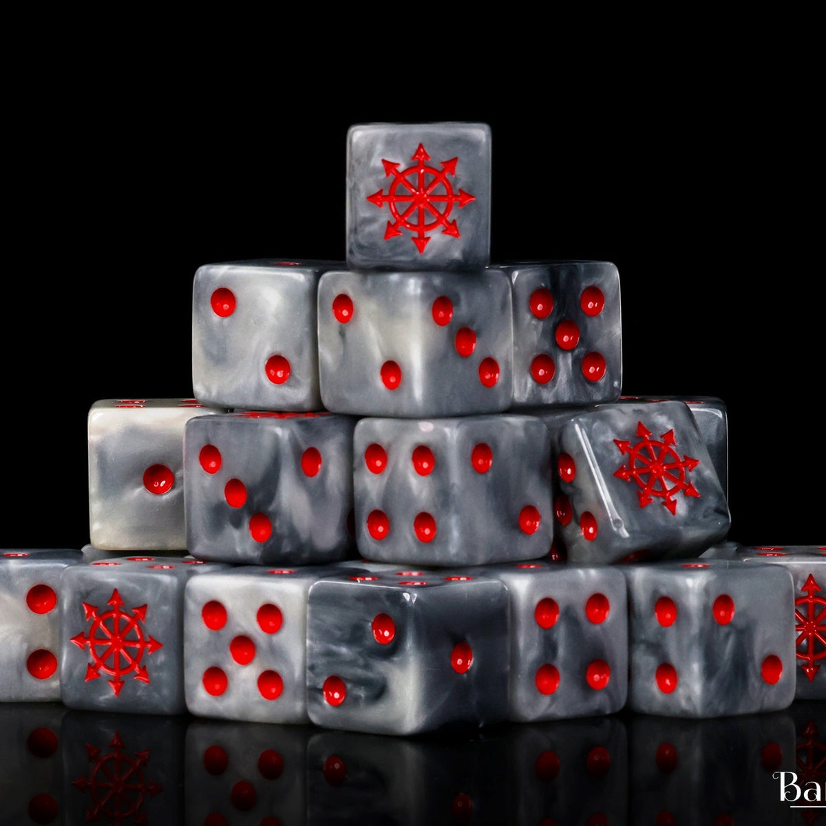 Chaos Demon Dice - Red Star – Wargame Portal