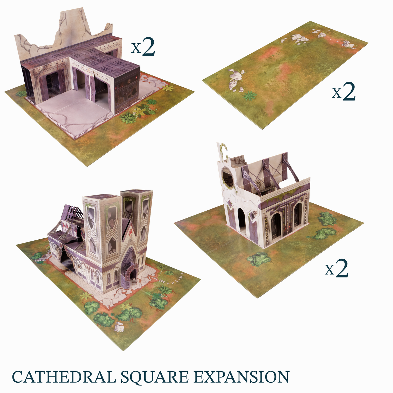 Overgrown Capital - Titans Terrain – Wargame Portal