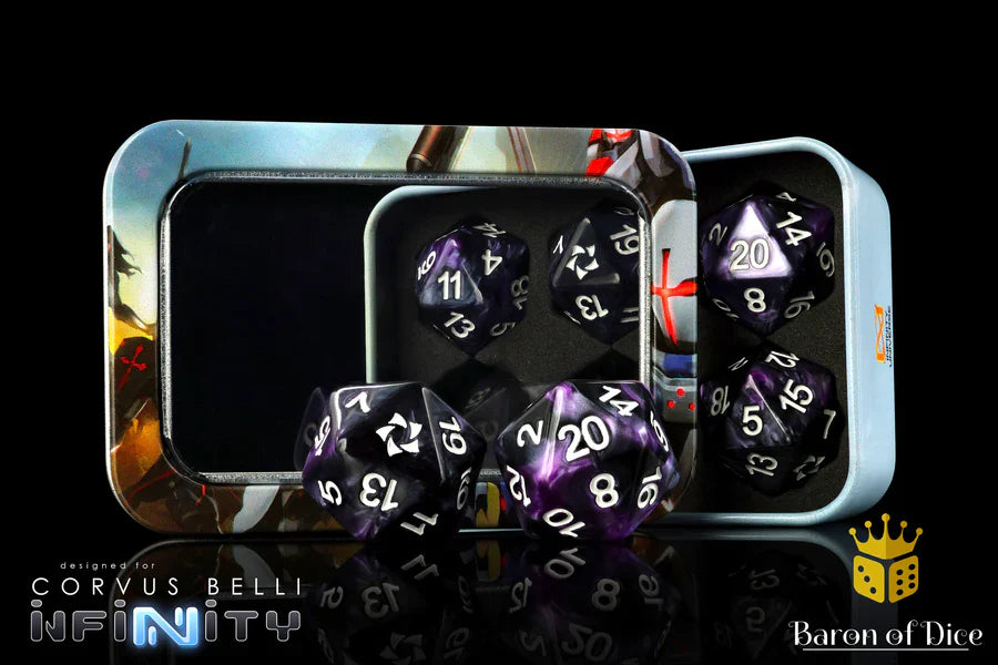 INFINITY: COMBINED ARMY, DICE SET – Wargame Portal