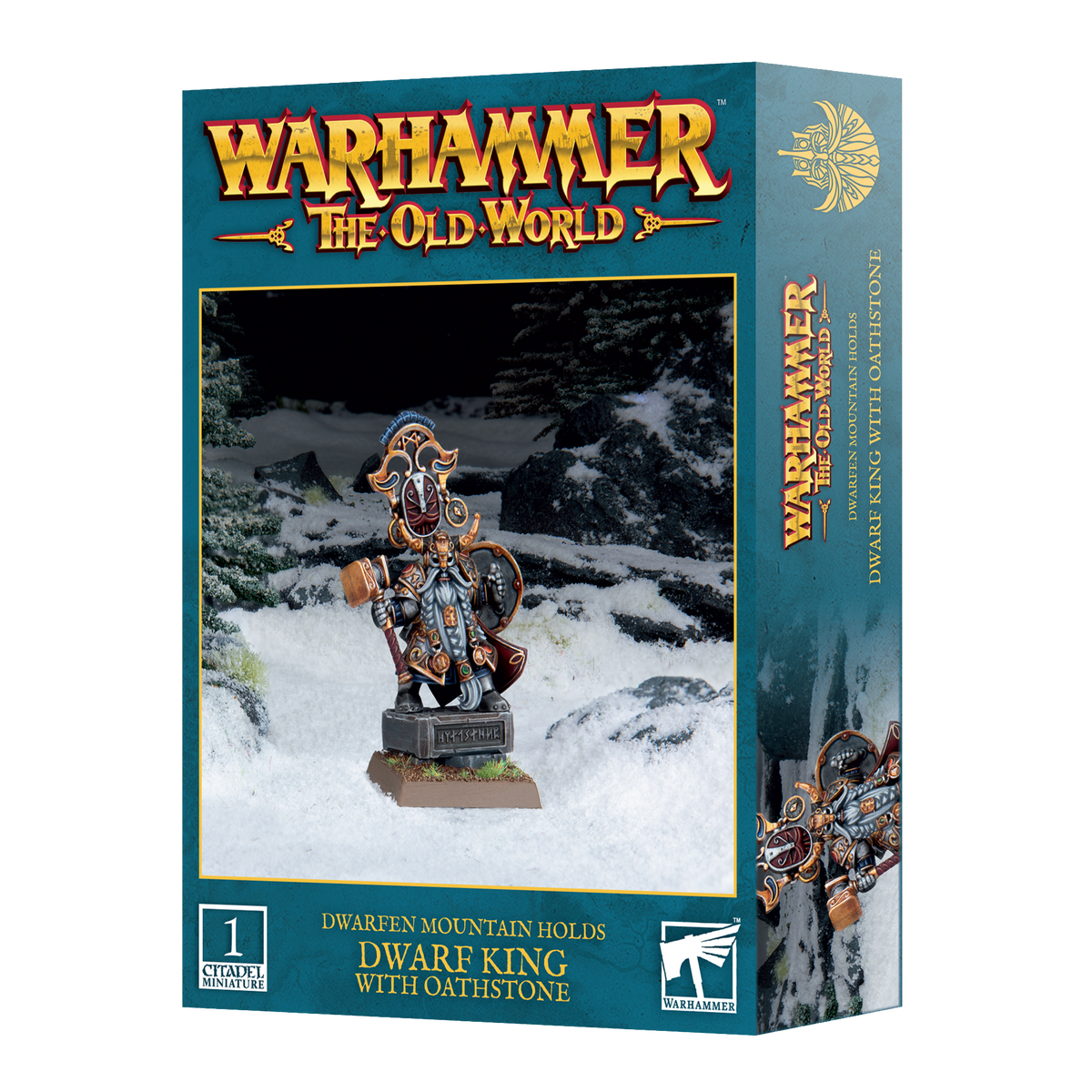 Dwarf King with Oathstone – Wargame Portal