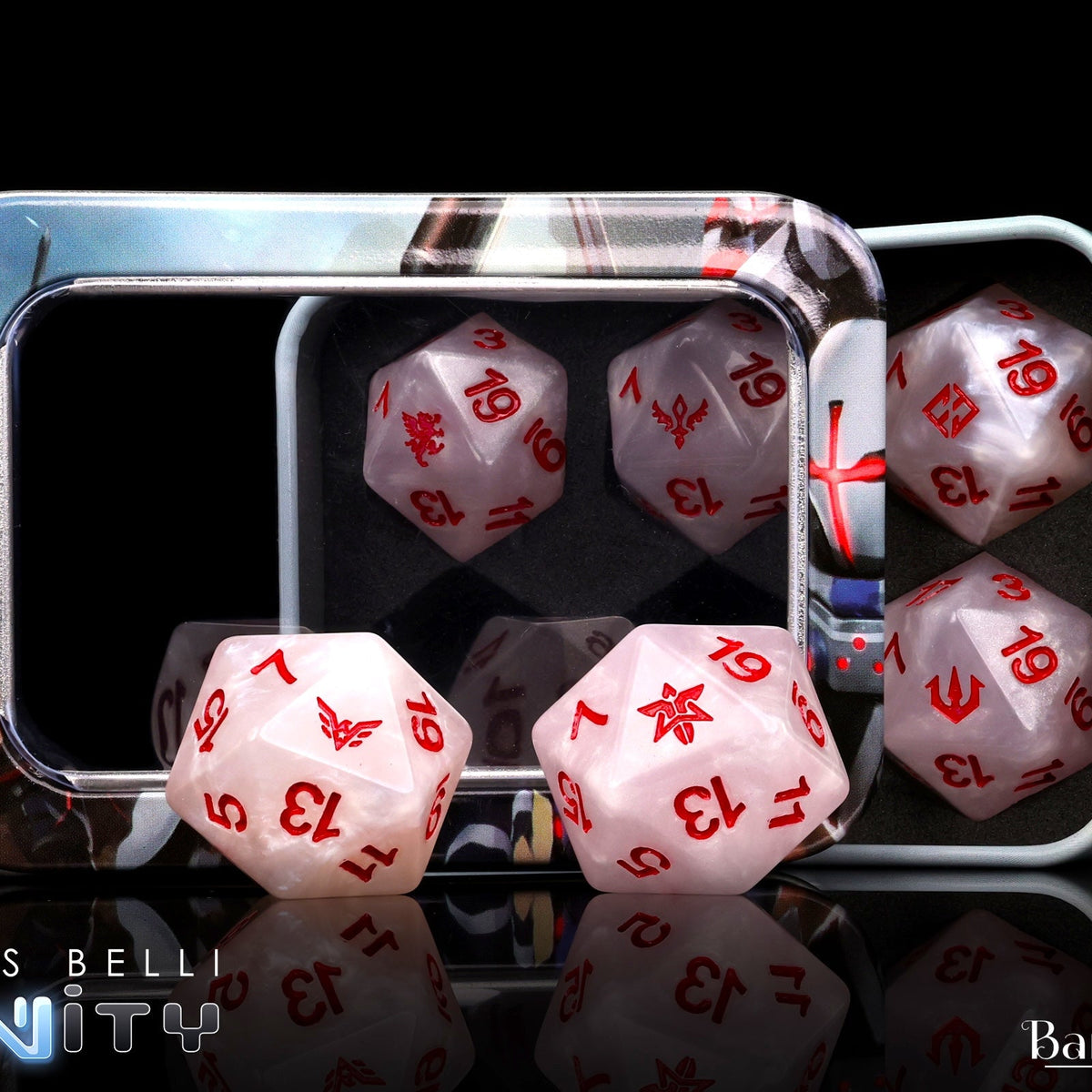 Infinity: PanOceania - Kestrel Colonial Force - Official Dice Set ...