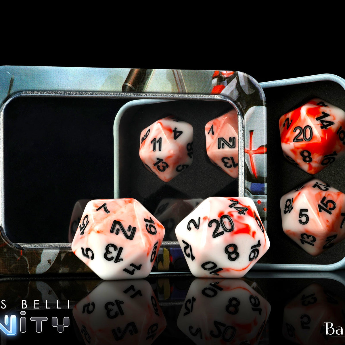 Infinity: N4 Bloody Intent - Official Dice Set – Wargame Portal