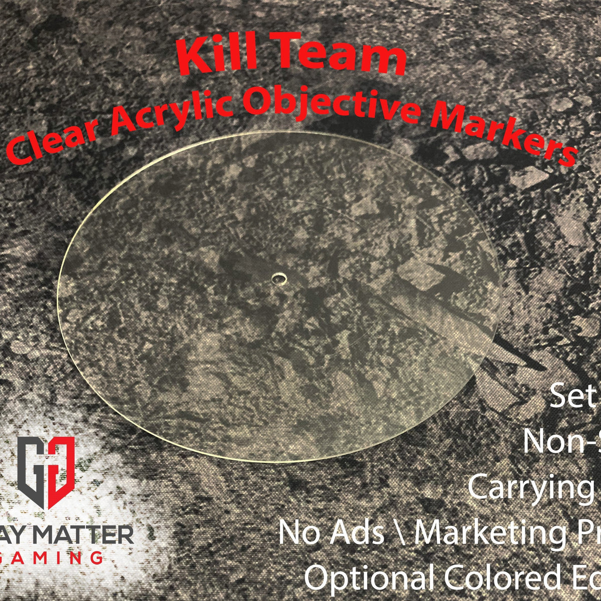 Kill Team Objective Markers - Acrylic – Wargame Portal