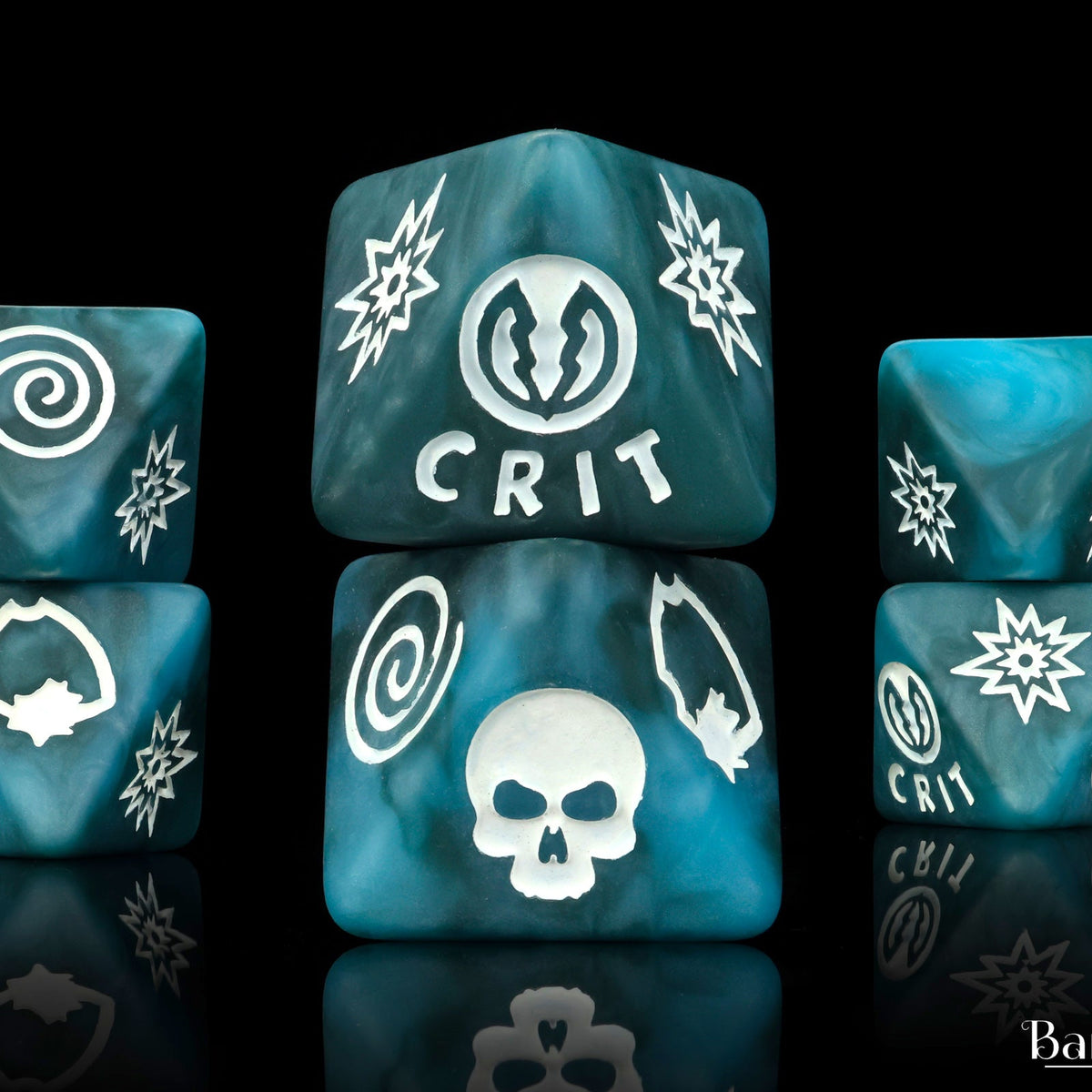 Moon Bolt D8 Dice Set – Wargame Portal