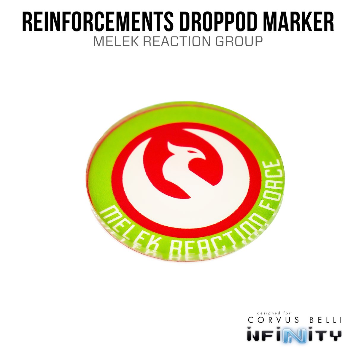 Reinforcements DropPod Marker (Melek Reaction Group) – Wargame Portal