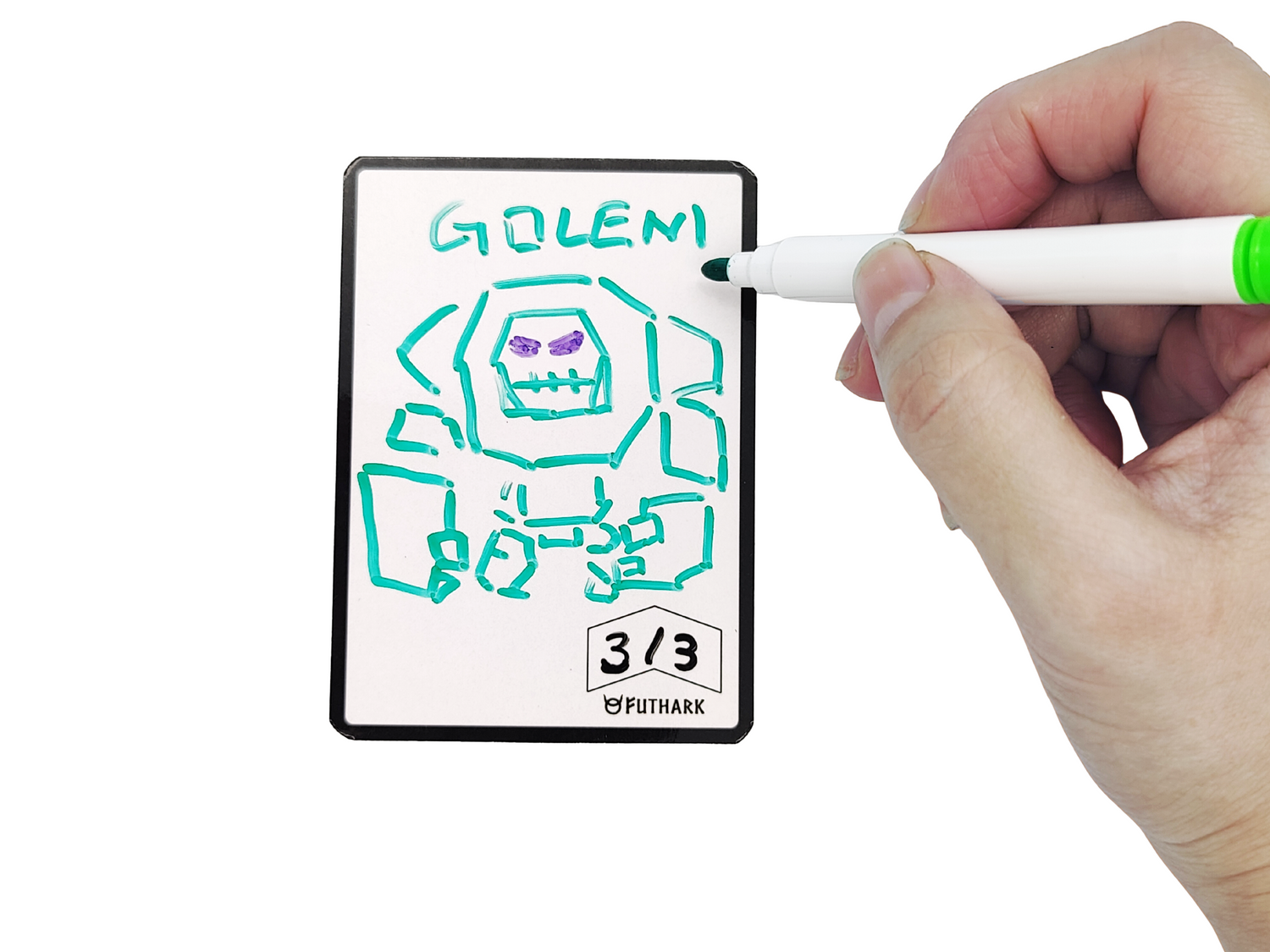 Erasable MTG Tokens – Set of 60 Double-Sided Proxy Cards for Magic: Th ...