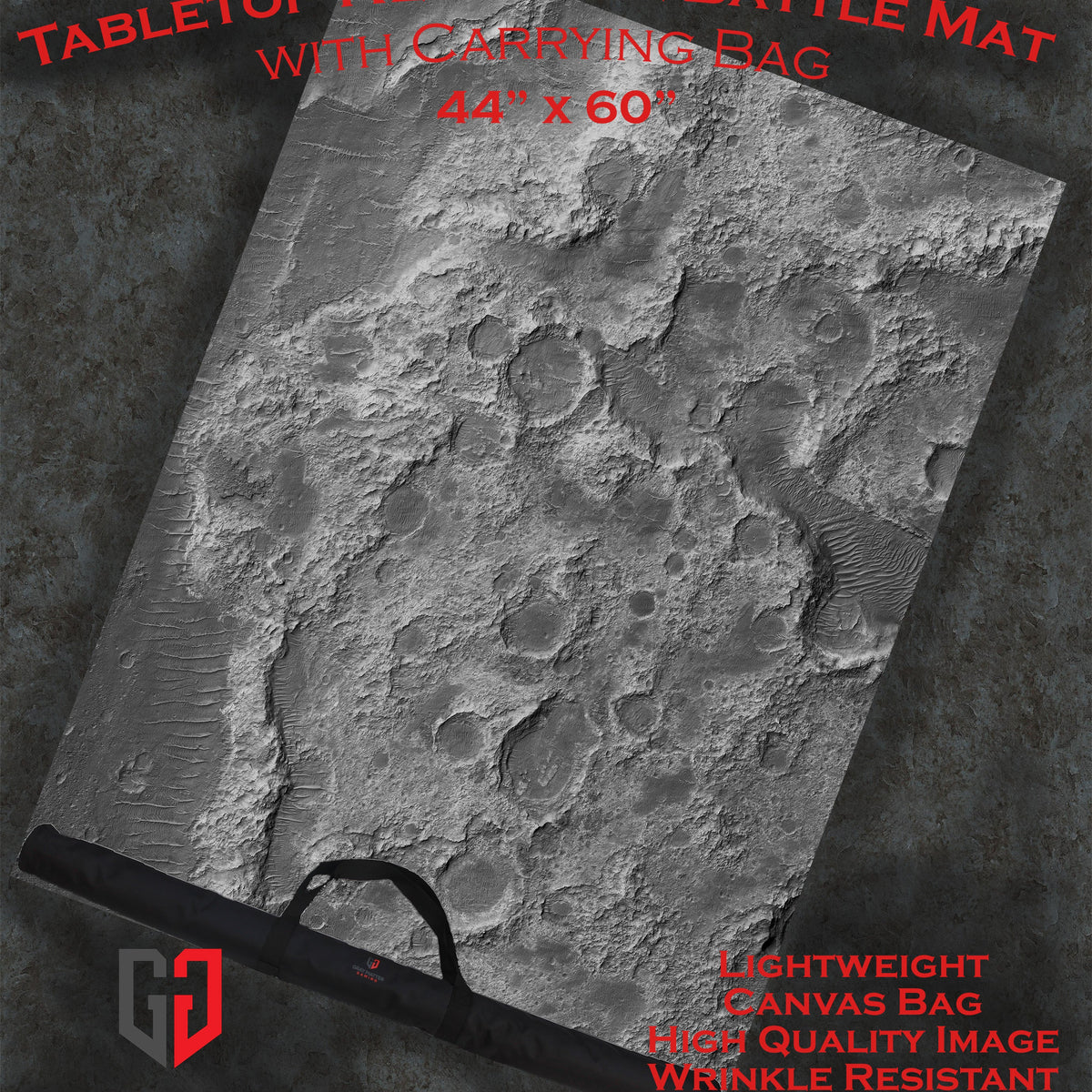 Moonscape - Neoprene Battle Mat - Warhammer, AoS, 40K, Kill Team, MCP ...