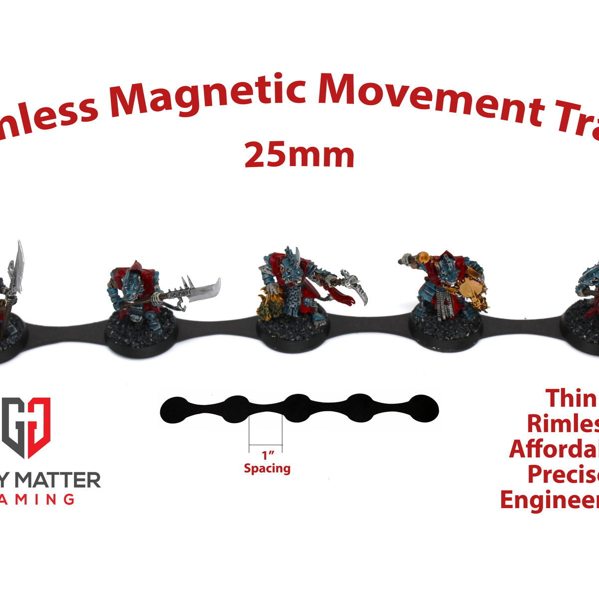 Horde Collection (Set of 5) 25mm Screen Magnetic Movement Tray ...
