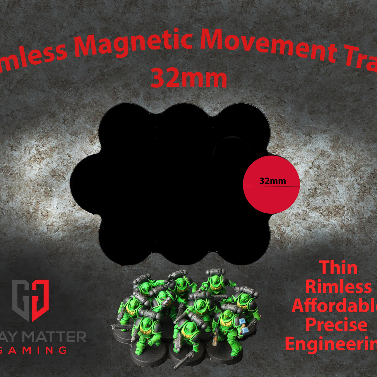 Horde Collection (Set of 5) 10-Man 32mm Cloud Magnetic Movement Tray ...