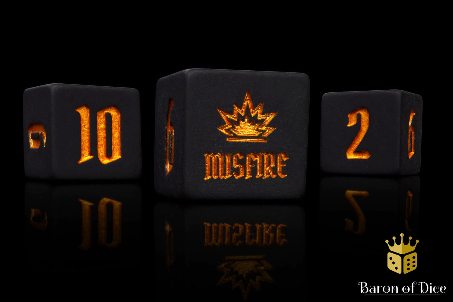 Black Artillery Dice – Wargame Portal