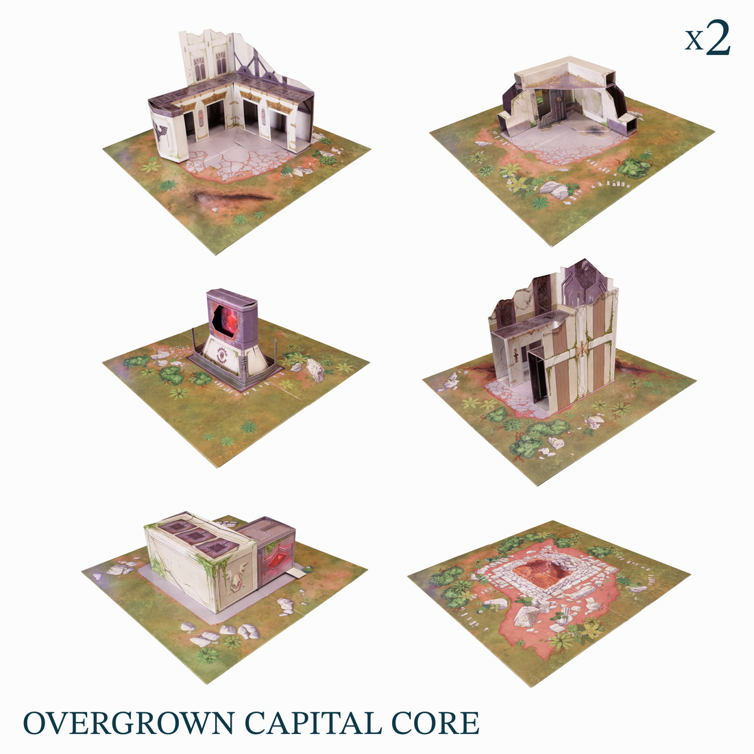 Overgrown Capital - Titans Terrain – Wargame Portal