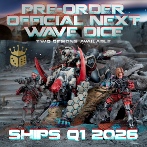Infinity: Next Wave - Official Dice Set – Wargame Portal