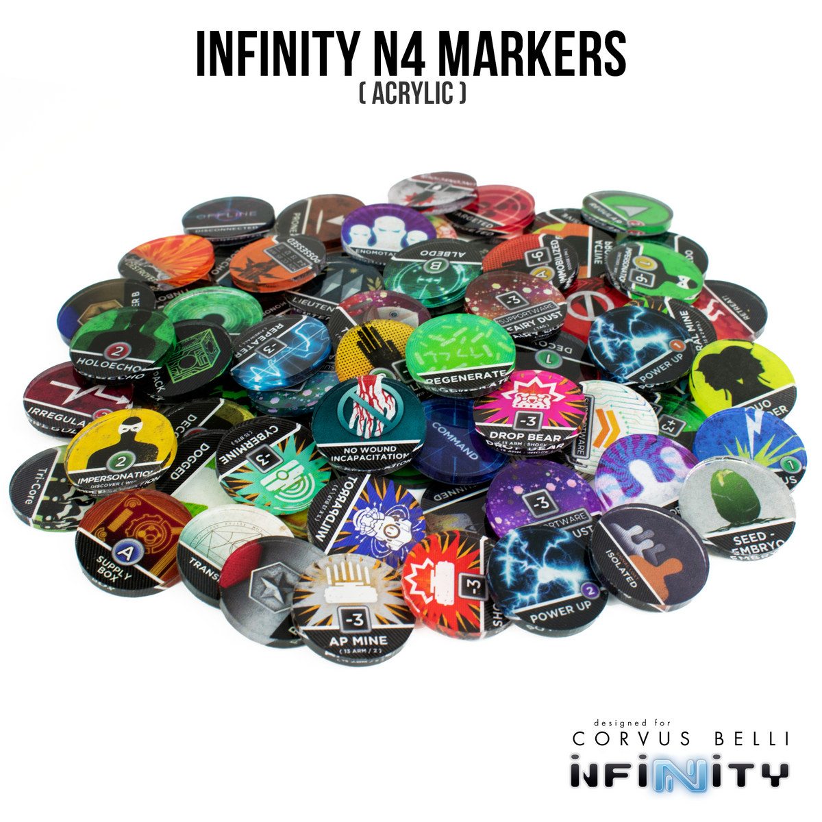 Infinity N4 Acrylic Markers – Wargame Portal