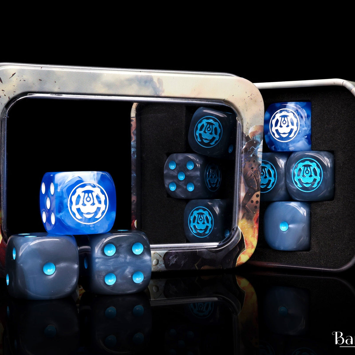 Warmachine: Convergence of Cyriss Official Dice Set – Wargame Portal