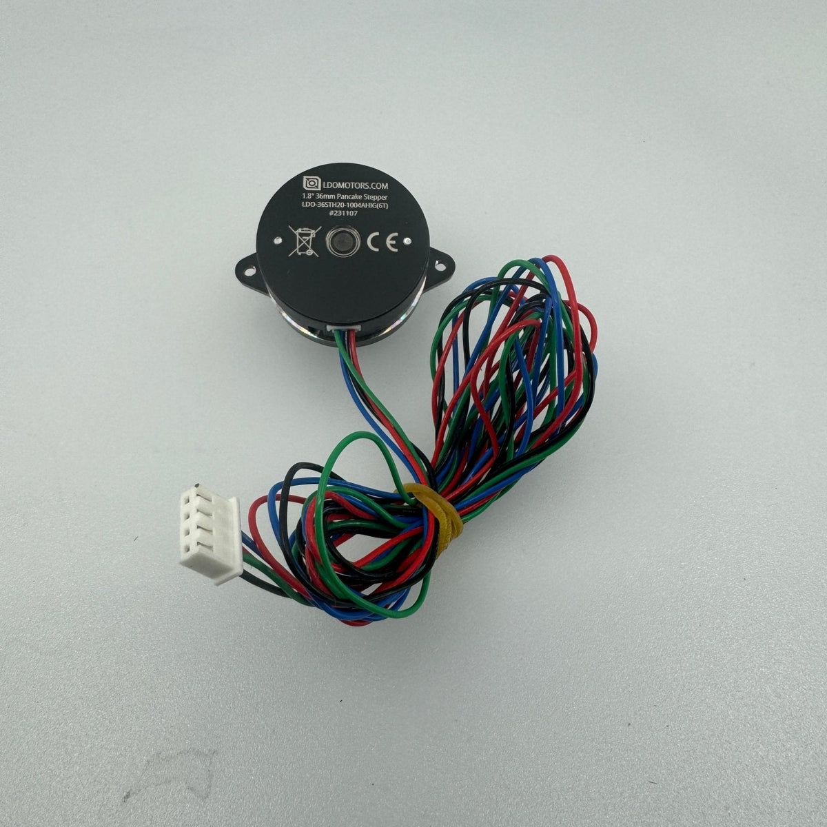 LDO Nema14 36mm Pancake Stepper Motor LDO-36STH20-1004AHIG 6T 6 Tooth ...