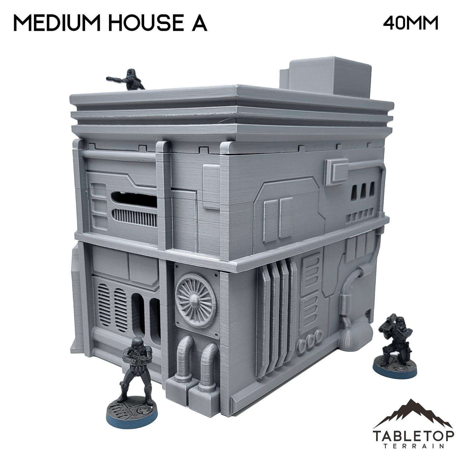Midrim City Medium House A - Star Wars Legion Building – Wargame Portal