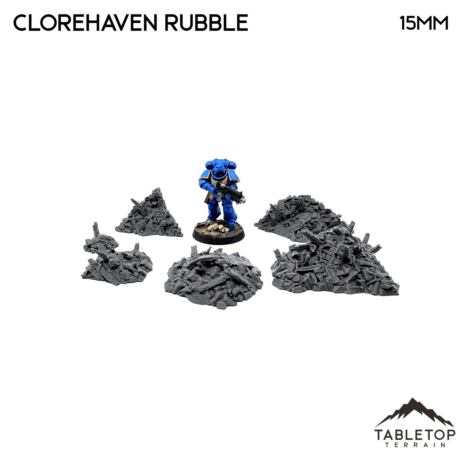 Clorehaven Rubble - Scatter Terrain – Wargame Portal