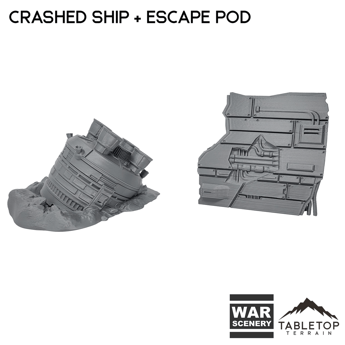 Massa'Dun Crashed Ship + Escape Pod – Wargame Portal