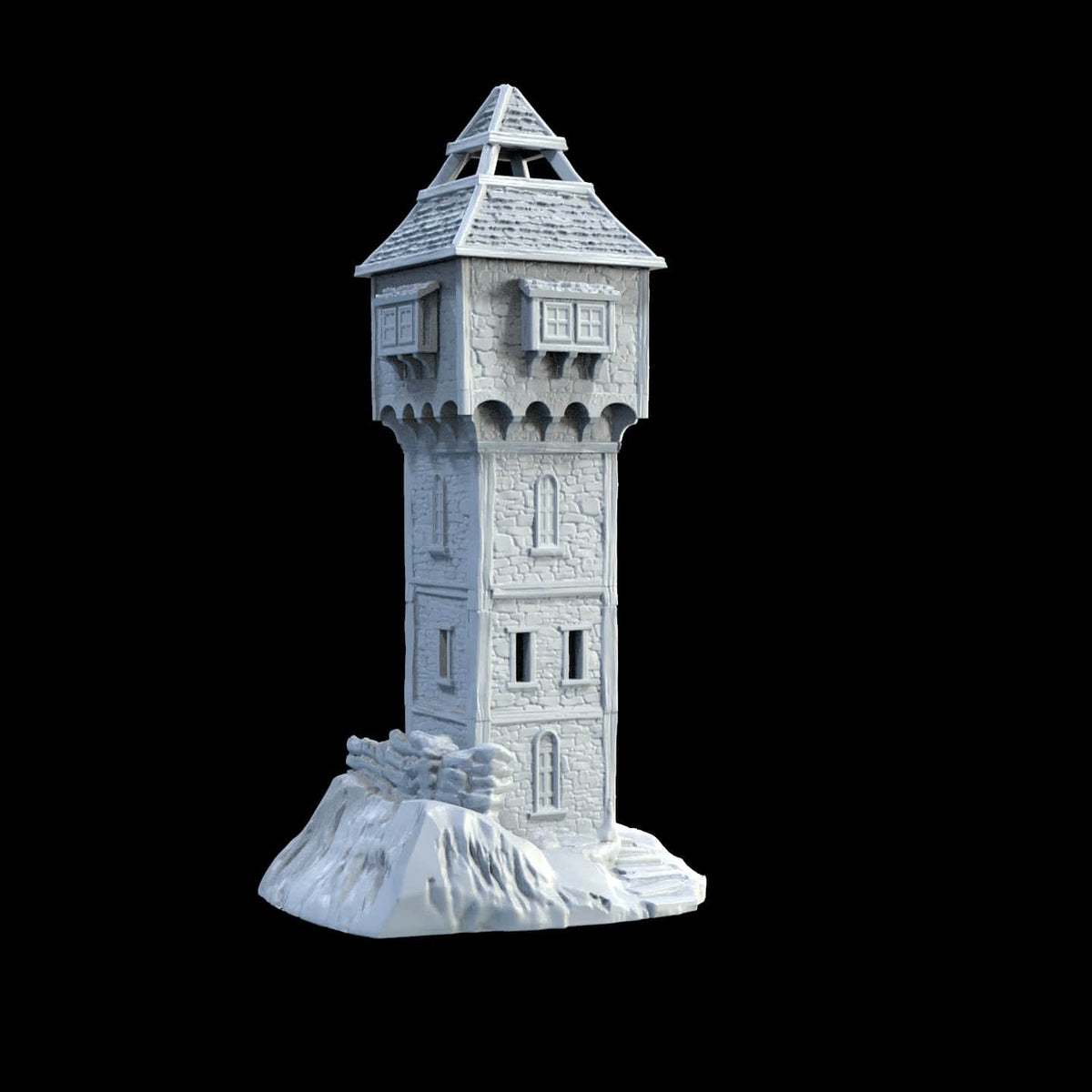 Lookout Tower - Town of Grexdale - Fantasy Tower – Wargame Portal
