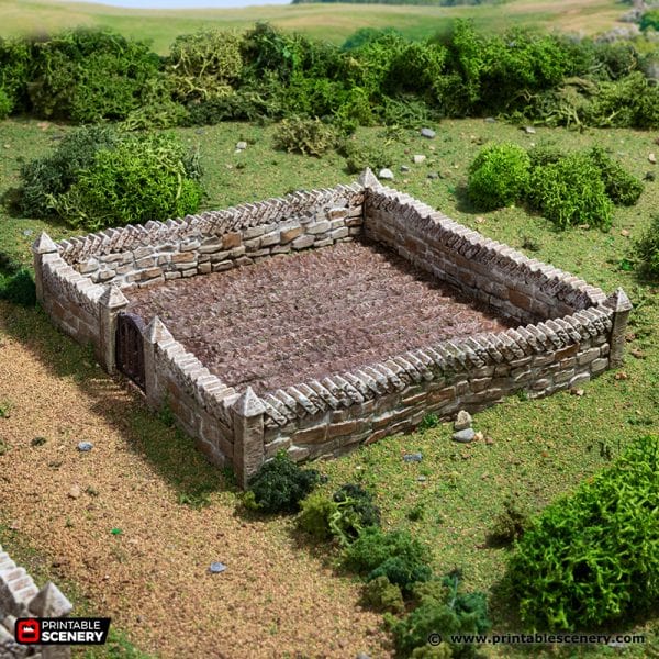 Farm Fields - Country & King - Fantasy Historical Terrain – Wargame Portal